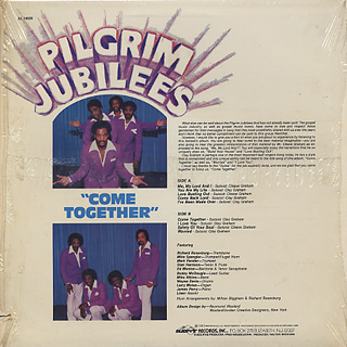 Pigrim Jubilees / Come Together (LP), Savoy | 中古レコード通販 大阪 Root Down Records. Catalog